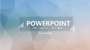 Fresh and refreshing PPT template PowerPoint Templates Free Download