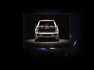 Template PPT pameran mobil BMW PowerPoint Template Free Download