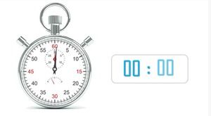 Stopwatch timing PPT animation download PowerPoint Templates Free Download