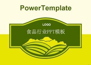 Food industry ppt template_green and exquisite PowerPoint Templates ...