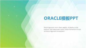 ORACLE template PPT download PowerPoint Templates Free Download