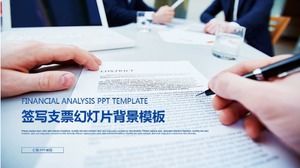 Sign Check Slideshow Background Template PowerPoint Templates Free Download