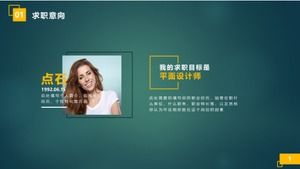 Probation period employee positive report ppt template PowerPoint ...