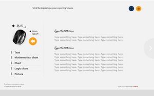 Newcomer debut self-introduction ppt template PowerPoint Templates Free ...
