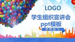 Templat ppt presentasi organisasi mahasiswa PowerPoint Template Free ...