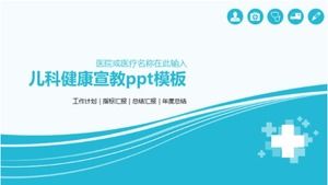 Pediatric health education ppt template PowerPoint Templates Free Download