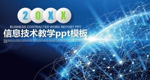 Information technology teaching ppt template PowerPoint Templates Free ...