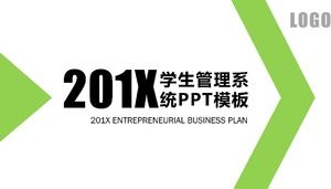 Student management system ppt template PowerPoint Templates Free Download