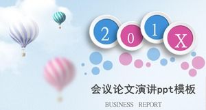 Conference paper presentation ppt template PowerPoint Templates Free ...