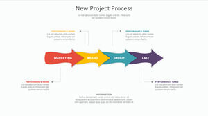 Four arrow flow chart PPT graphics PowerPoint Templates Free Download