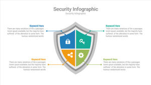 Color shield security point of view list PPT graphics PowerPoint ...