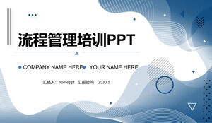 Process management PPT template PowerPoint Templates Free Download