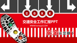 Traffic safety PPT template PowerPoint Templates Free Download