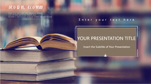 Book sharing PowerPoint templates PowerPoint Templates Free Download