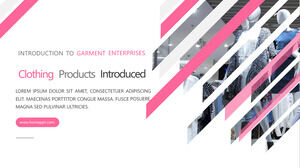 Fashion clothing display PPT templates PowerPoint Templates Free Download