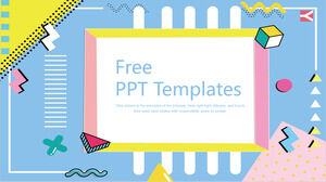 Color Memphis PowerPoint templates PowerPoint Templates Free Download