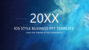IOS Style Business PowerPoint Templates PowerPoint Templates Free Download
