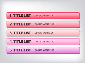 15 page girls pink PPT chart template PowerPoint Templates Free Download