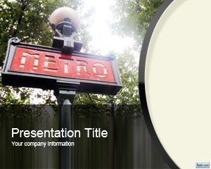 Metro PowerPoint Template PowerPoint Templates Téléchargement Gratuit