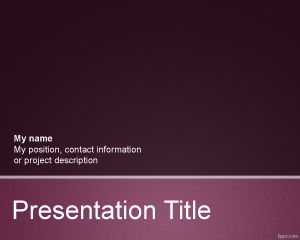 Template PowerPoint ilmiah PowerPoint Template Free Download
