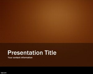 Orange Metallic Slide Template PowerPoint Templates Free Download