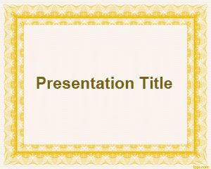 Template PowerPoint Bingkai dasar PowerPoint Template Free Download
