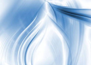 Blue Gradients Abstract Design powerpoint template PowerPoint Templates ...