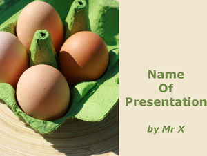 Eggs Pack PowerPoint Templates Free Download