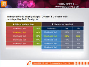 Exquisite PPT data sheet PowerPoint Templates Free Download