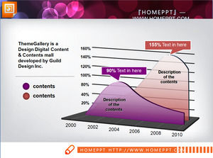 Hyperbolic PPT chart material download PowerPoint Templates Free Download