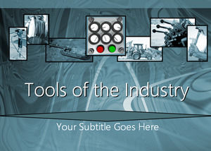 Industrial tools PowerPoint Templates Free Download
