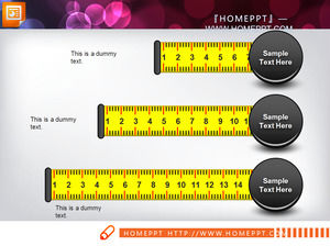 Meter-level relationship slide chart PowerPoint Templates Free Download