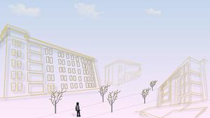 My college life PPT animation PowerPoint Templates Free Download