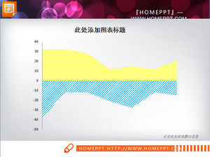 Nice slideshow line chart template PowerPoint Templates Free Download