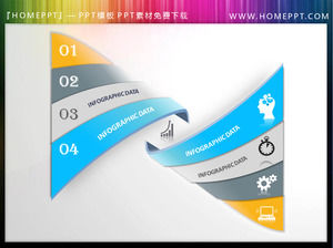 Personality Rotate the shape of the PowerPoint directory template ...