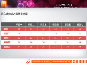Powder Gray Tri-color Simple PPT Charts Free Download PowerPoint ...