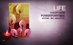 Blu piatta affari PPT chart scaricare PowerPoint Templates Free Download