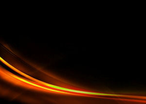 Red Curl Lines powerpoint template PowerPoint Templates Free Download