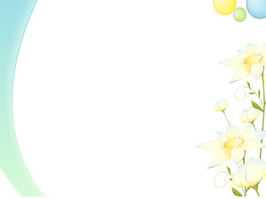 Simple and elegant flower slide picture PowerPoint Templates Free Download