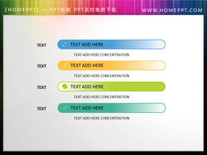 Simple style of the slide directory template PowerPoint Templates Free ...