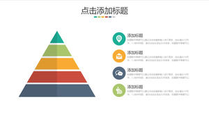 Triangle hierarchical relationship PPT chart PowerPoint Templates Free ...