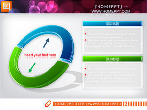 Two-part architecture composition diagram Slide template PowerPoint ...